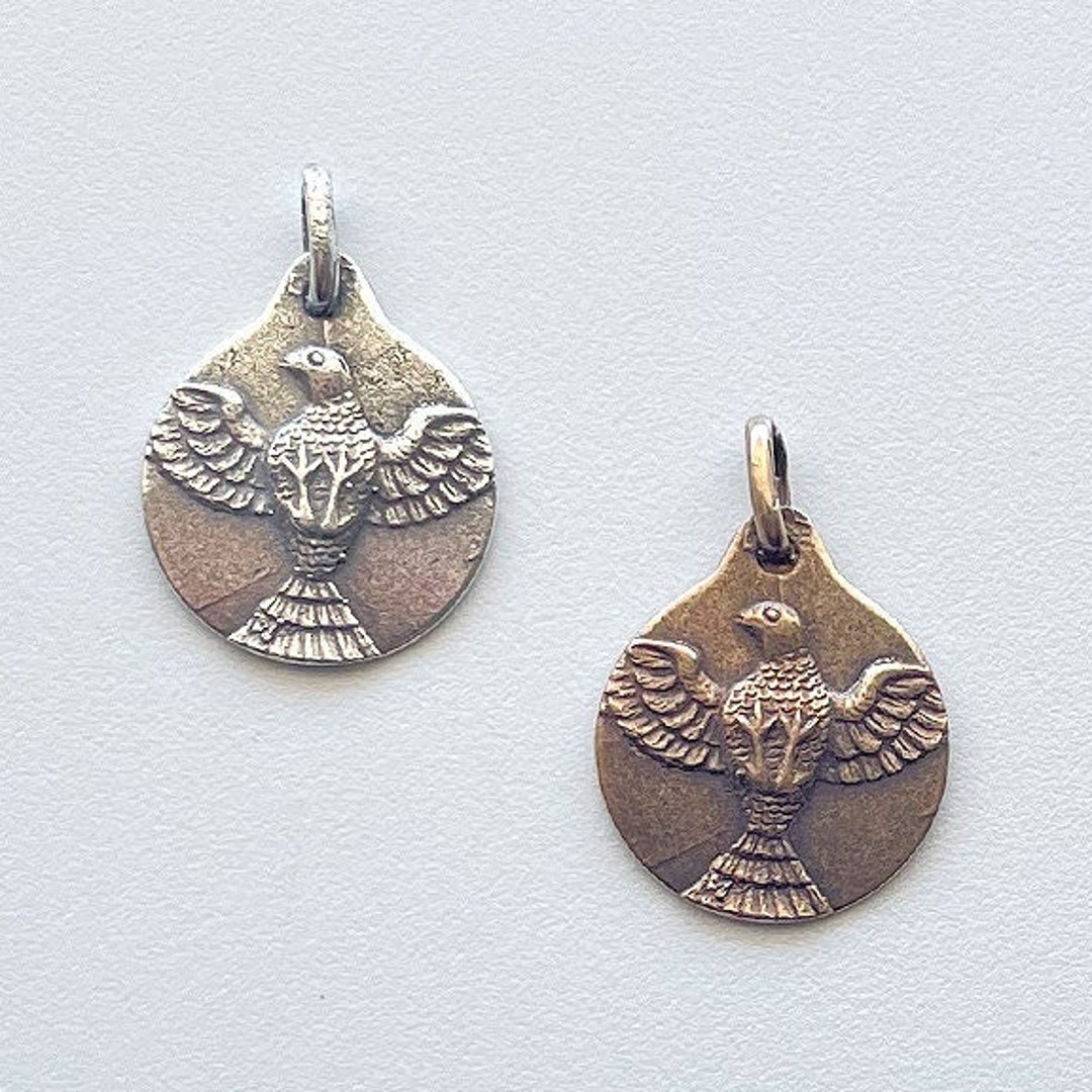 Holy Spirit Holy Ghost Catholic Rosary Medal Devotion Confirmation Gift ...