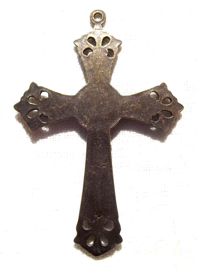 Catholic Rosary Double Nimbus Crucifix Parts Supplies - Etsy