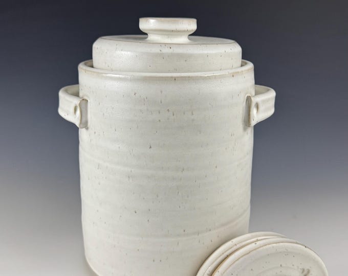 Handmade Fermentation Crock With Weights - 1 1/2 Quart - Etsy