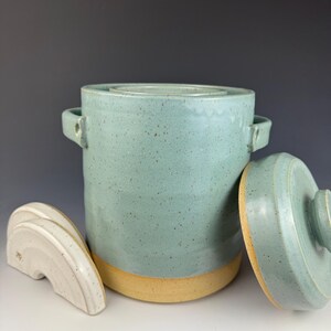 Fermentation Crock - Ready to Ship Crock - One Gallon Crock -kimchi ...