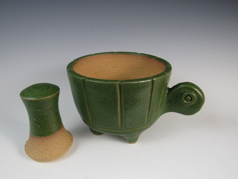 Mortar and Pestle Spice Grinder Ceramic Mortar and Pestle Pottery - Etsy