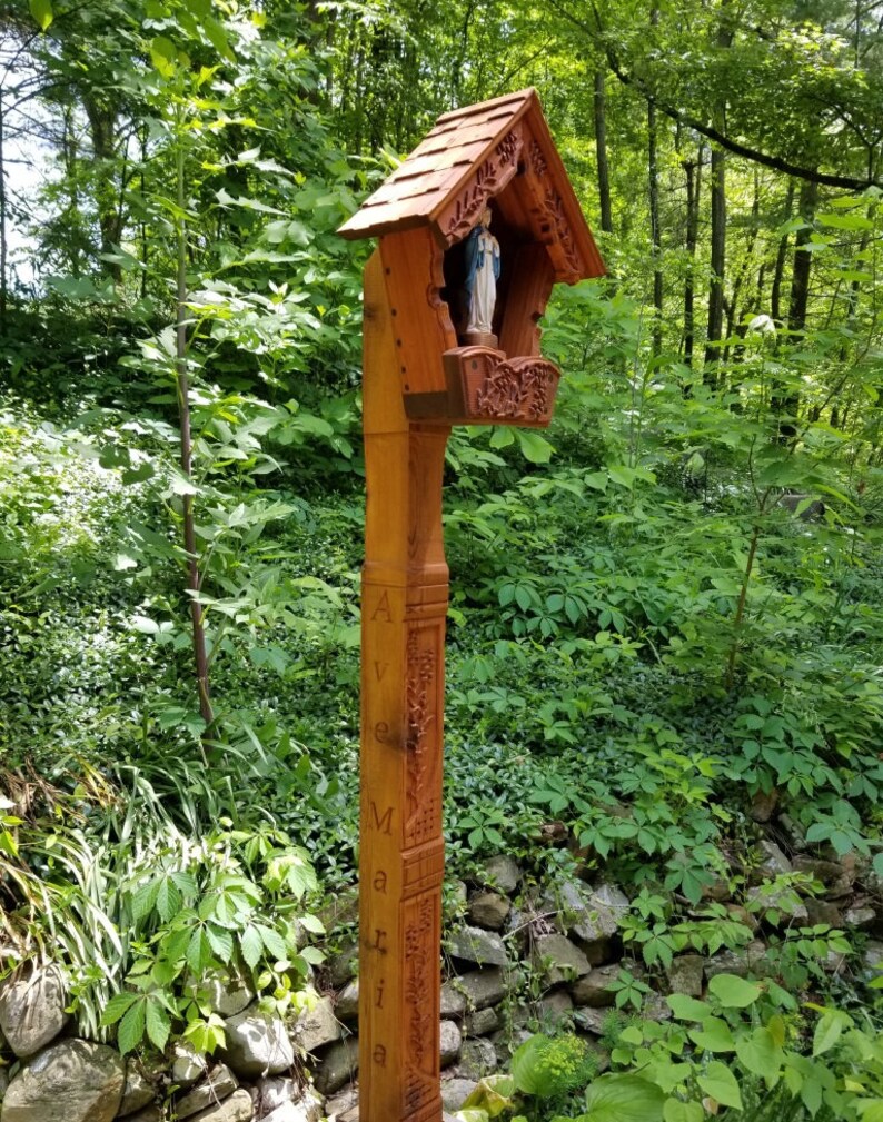 The Petite Marian Shrine (post Not Included on This Listing) Wayside ...