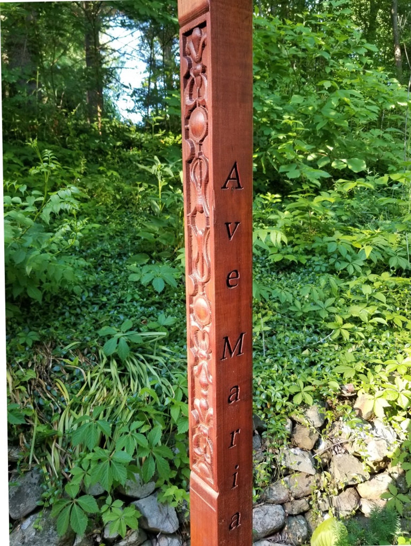 Carved Post to Match Your Wayside Shrine - Etsy