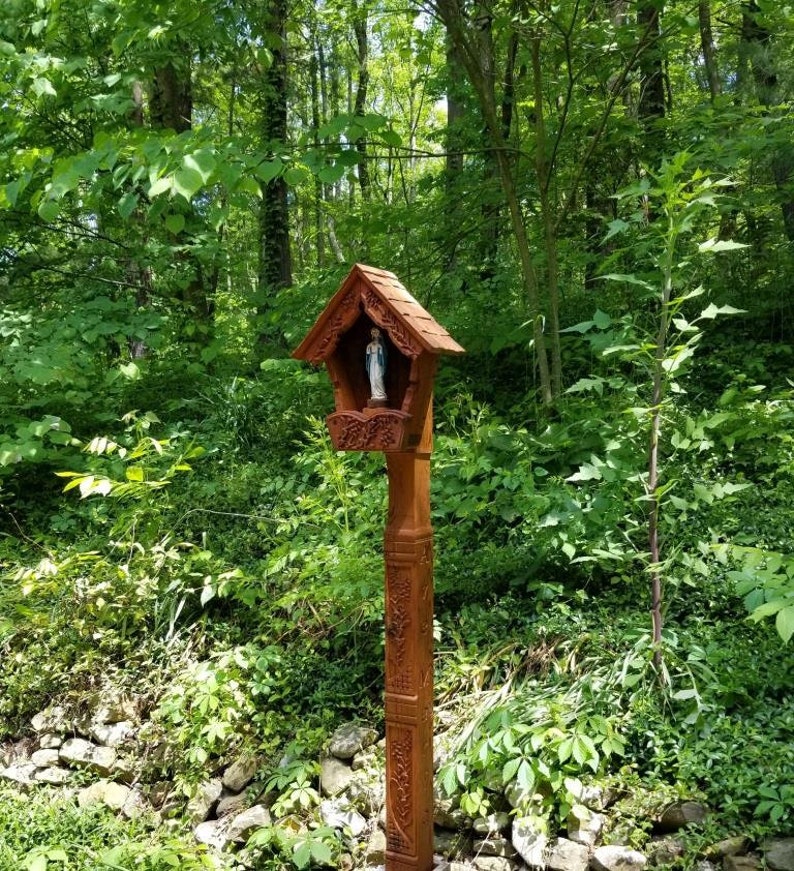The Petite Marian Shrine (post Not Included on This Listing) Wayside ...