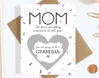 Grandmother card | Etsy