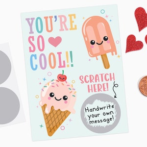 DIY Scratch off Cards Valentine's Day - Secret Message - Scratch off ...