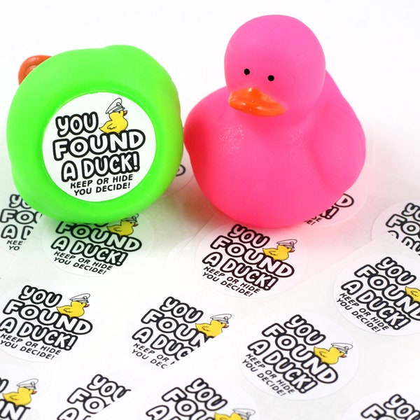 Rubber Duck Sticker - Etsy