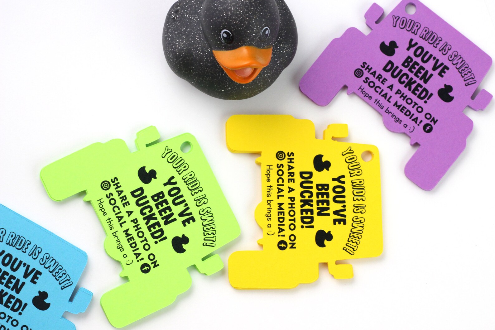 Youve Been Ducked Duck Tags Ducking Tags Tags for Ducking - Etsy