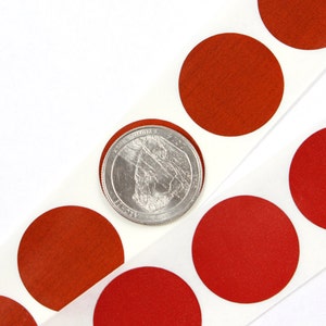 Orange/red 1 Inch Round Scratch off Stickers - Etsy