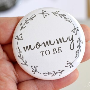 2.25" Round Mommy to Be - Daddy to Be Pinback Button - Etsy