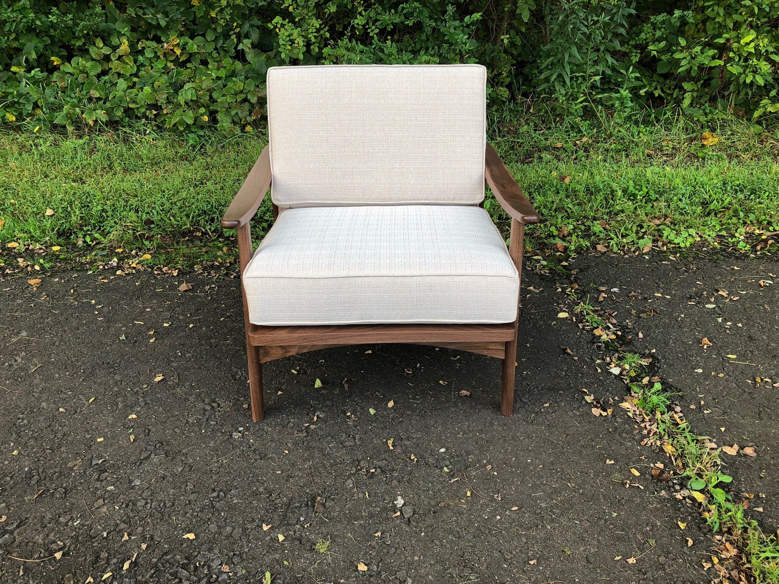 Mid Century Modern Accent Chair Mid Century Chair Lounge - Etsy