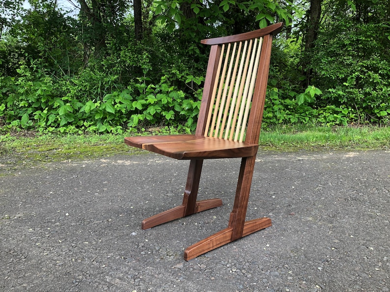 Conoid Chair Made in the Style of George Nakashima - Etsy