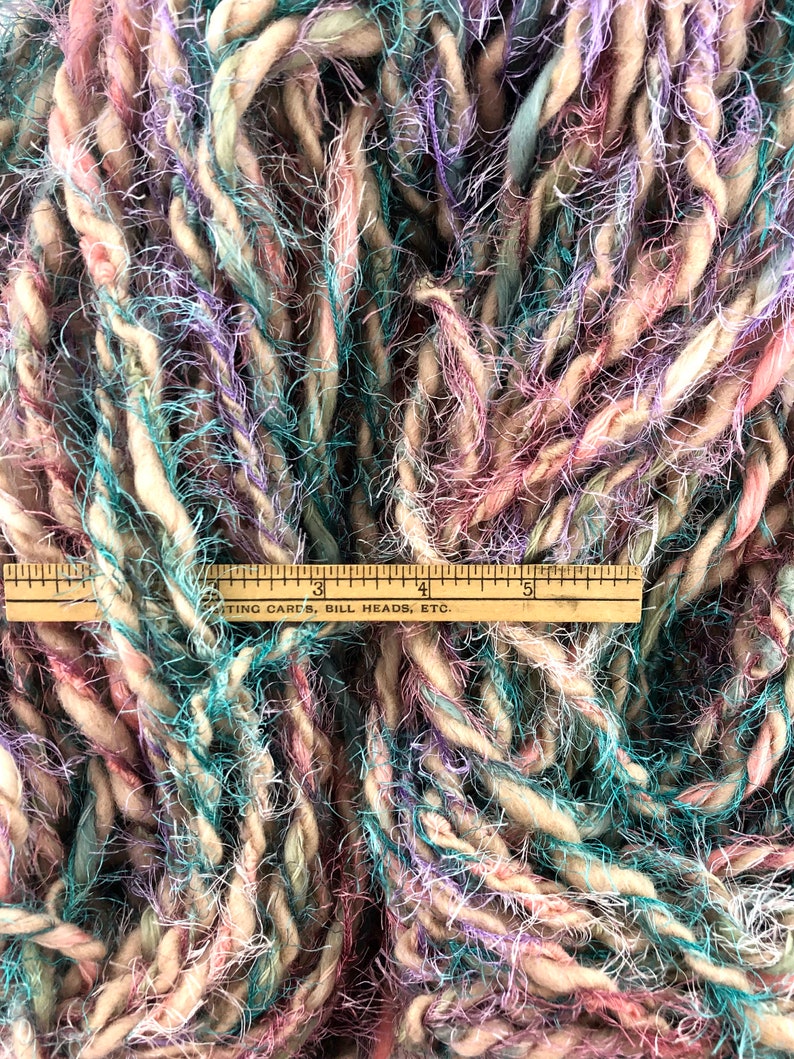 Super Bulky Super Fun Art Yarn Handspun Wool Eyelash | Etsy