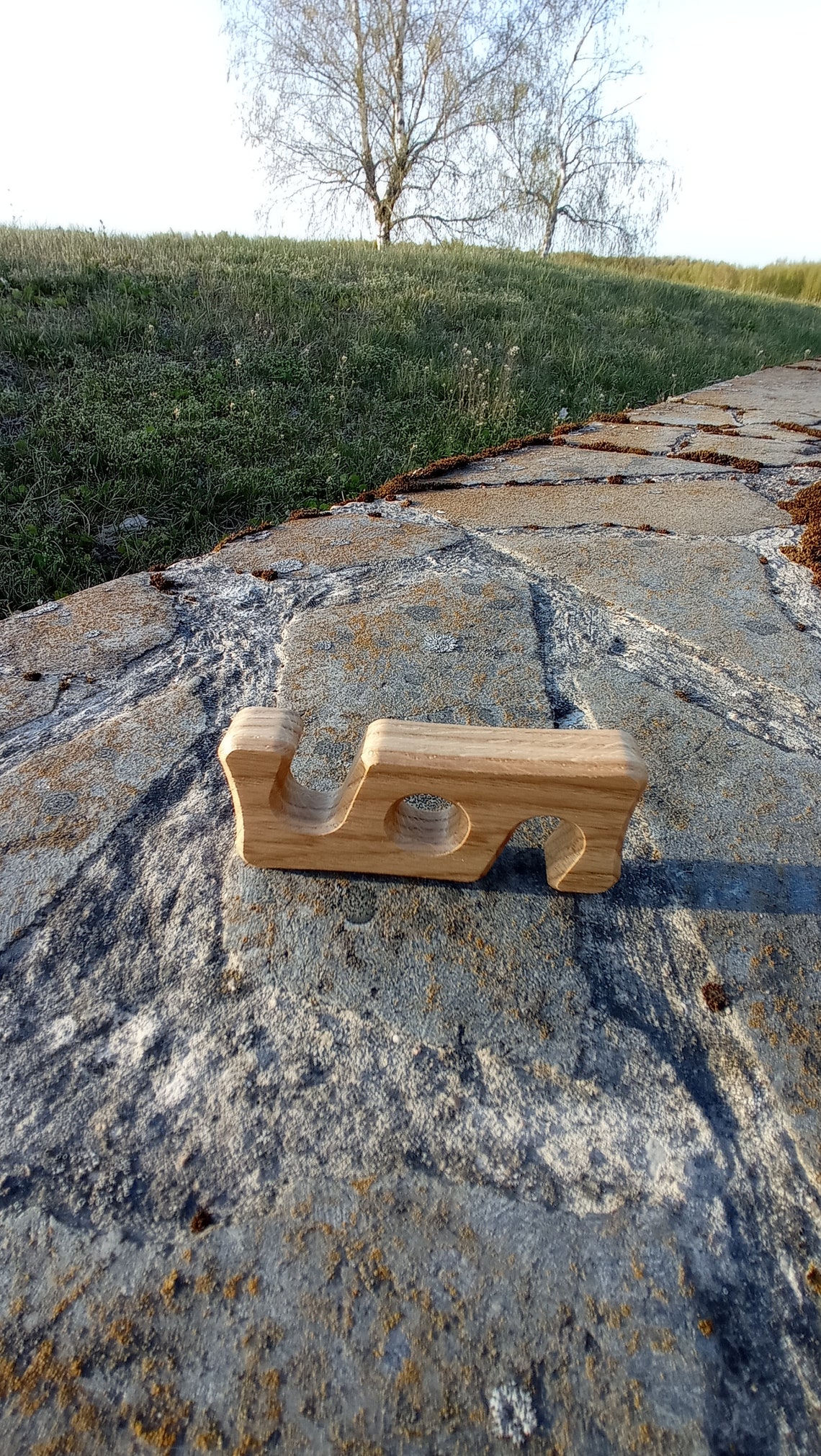 Oak Wood Phone Stand Smartphone Holder Wooden Phone Holder - Etsy