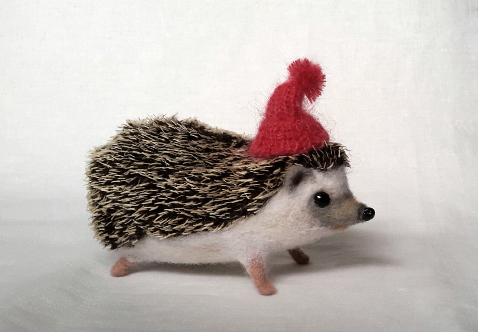 Hedgehog in the Hat....i Will Make This Item for Your Order - Etsy