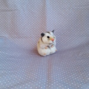 Hamster Felt Toys Needle Wool Animals Sculpture Felted Hamster Handmade ...