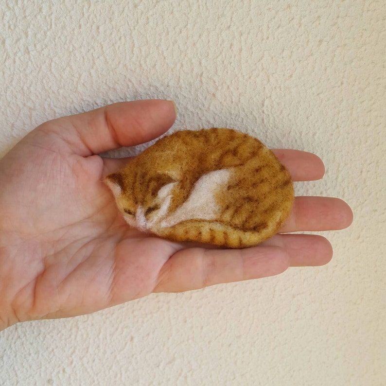 Cat Brooch Animal Pin Cat Pin Felted Brooch Cat Jewellery Gift - Etsy