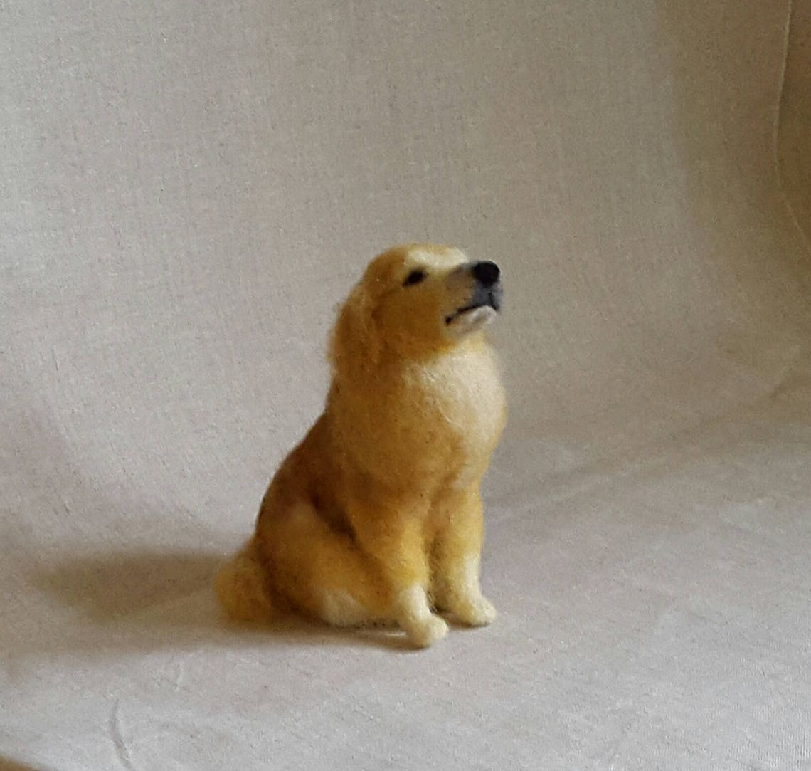 Felt Dog Portrait Similarity of Your Pet Needle Felted - Etsy