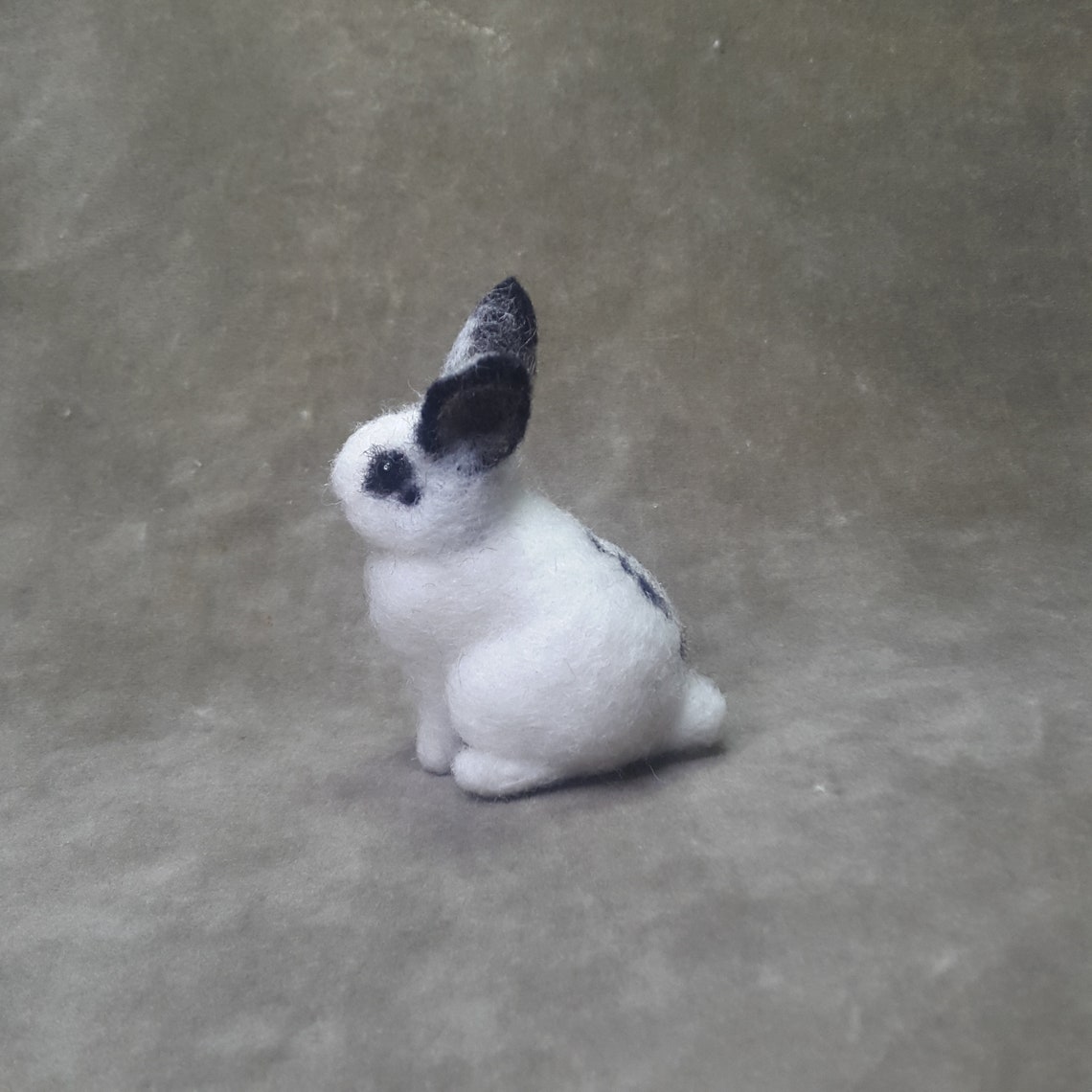 Bunny Felt Toy Handmade Doll Soft Sculpture Needle Felted Wool - Etsy
