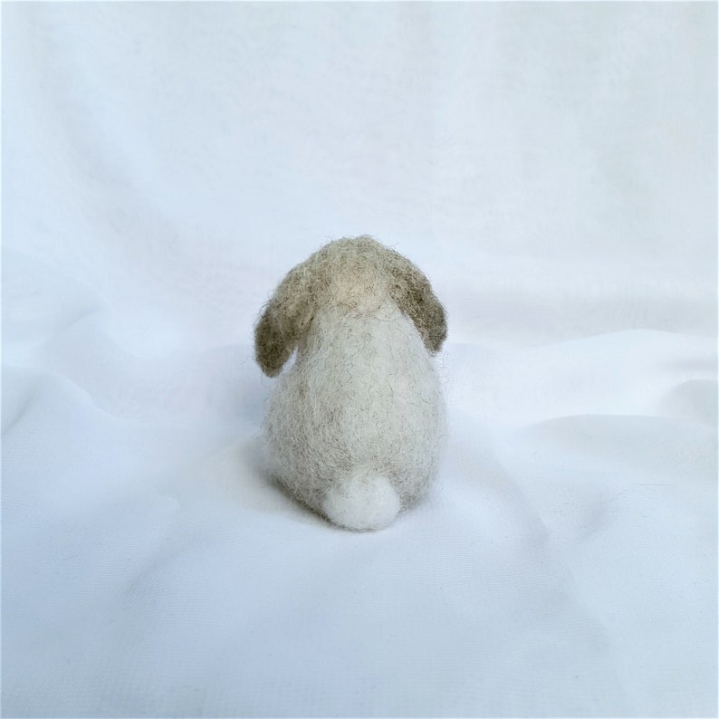 Bunny Felt Toy Handmade Doll Soft Sculpture Needle Felted Wool - Etsy ...