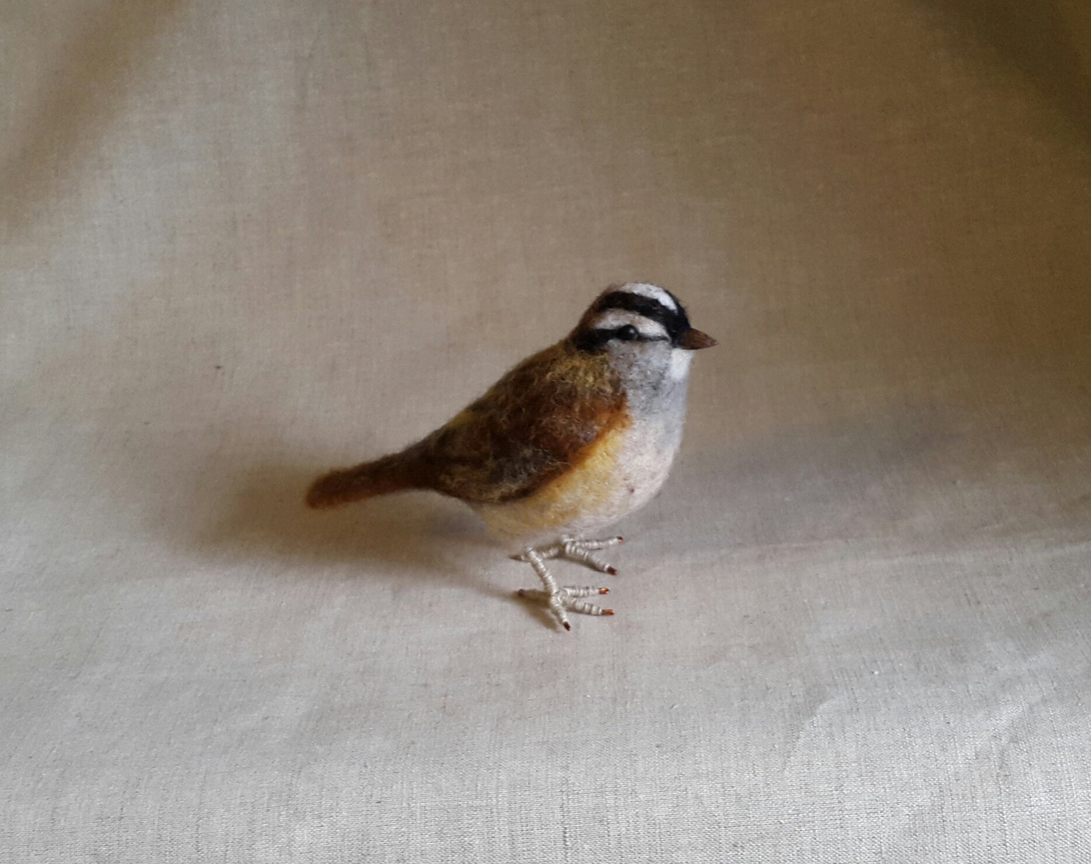 Needle felted birds Felted birds Felted Animals White | Etsy