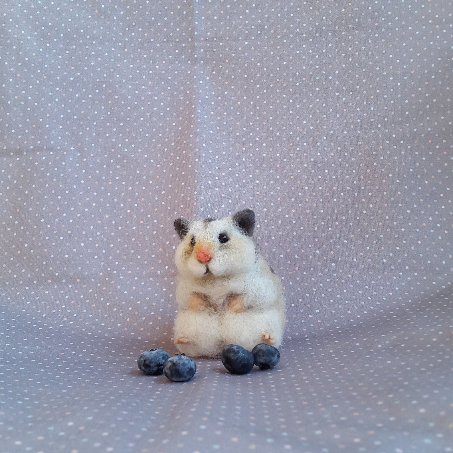 Hamster Felt Toys Needle Wool Animals Sculpture Felted Hamster - Etsy