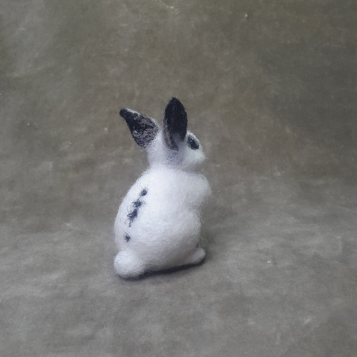 Bunny Felt Toy Handmade Doll Soft Sculpture Needle Felted Wool | Etsy