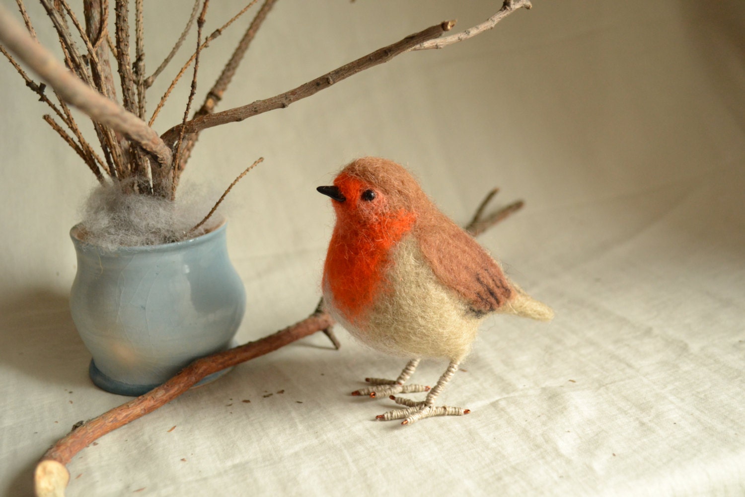 Felt Toy robin..... I Will Make This Item for Your - Etsy