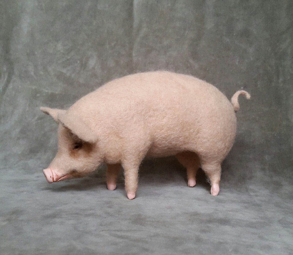 Pig...i Will Make This Item for Your Order - Etsy