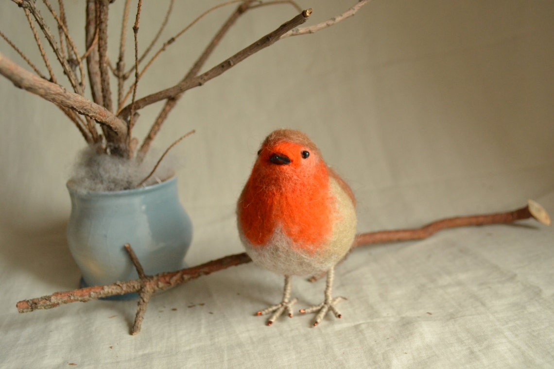 Felt Toy robin..... I Will Make This Item for Your - Etsy