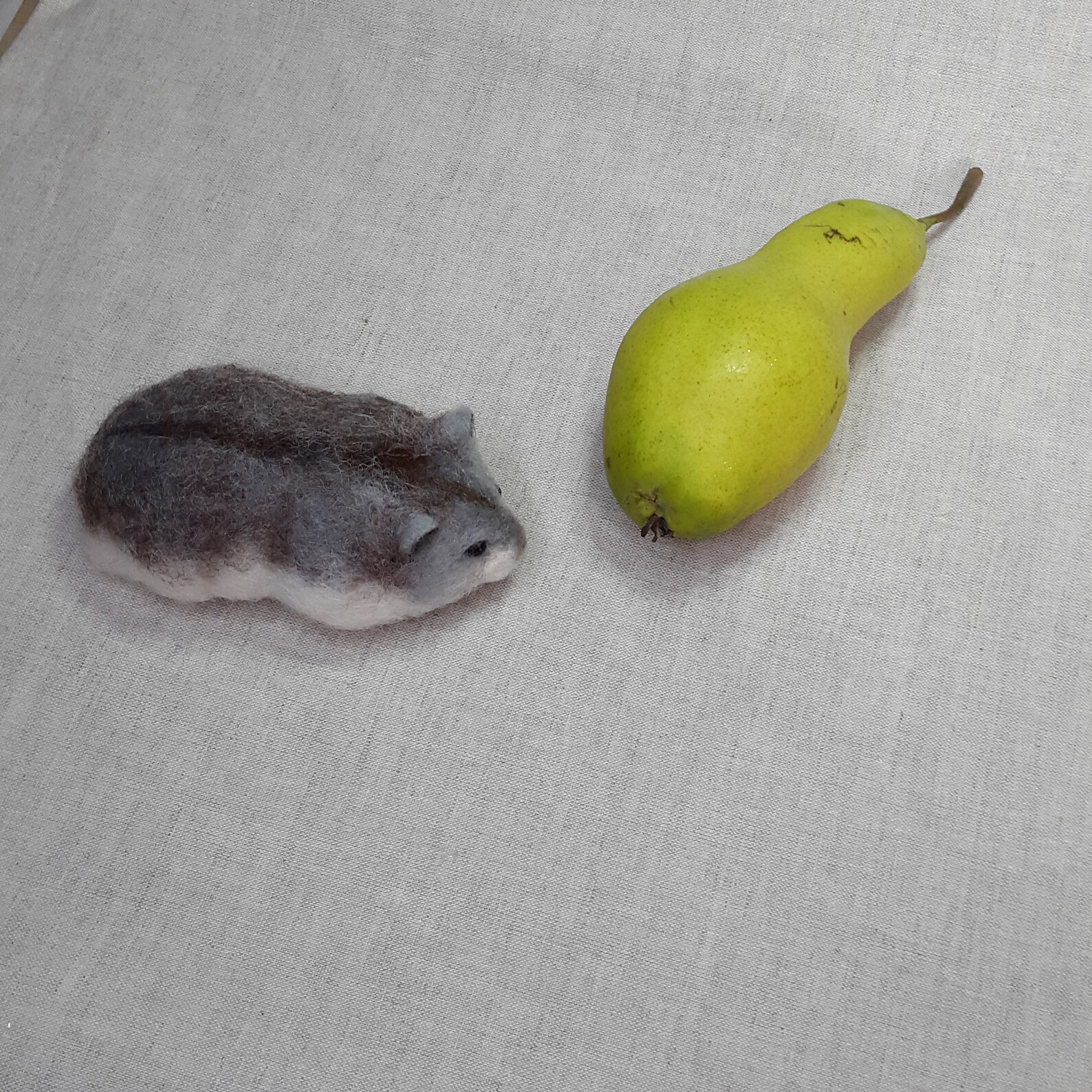 Hamster Felt Toys Needle Wool Animals Sculpture Felted Hamster - Etsy