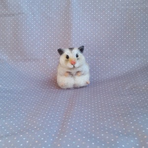 Hamster Felt Toys Needle Wool Animals Sculpture Felted Hamster Handmade ...