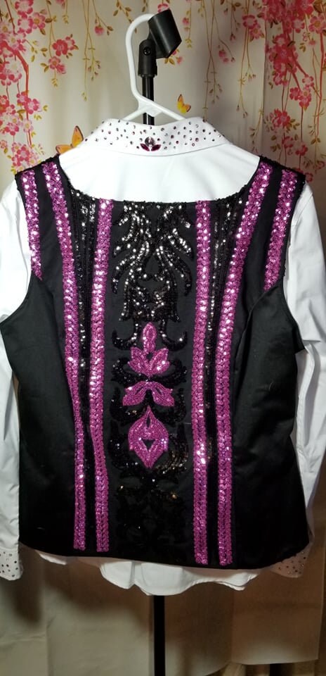 XL and GIRLS 4 Hot Pink Matching Set Leadline Vests - Etsy