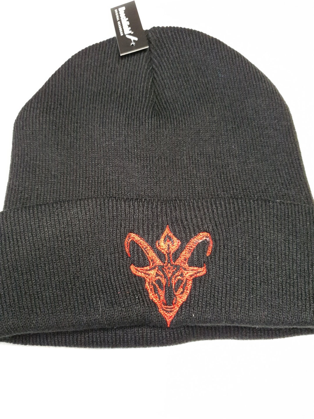 Baphomet/ Horned God Beanie - Etsy