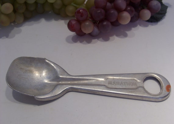 Marathon Vintage Advertising Ice Cream Spoon Collectible - Etsy