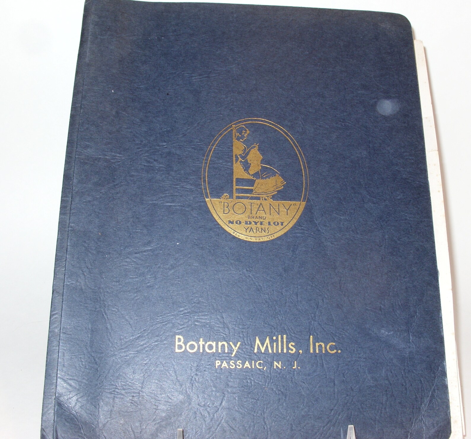 Botany Mills 1950's Knitting Patterns in Folder 26 - Etsy