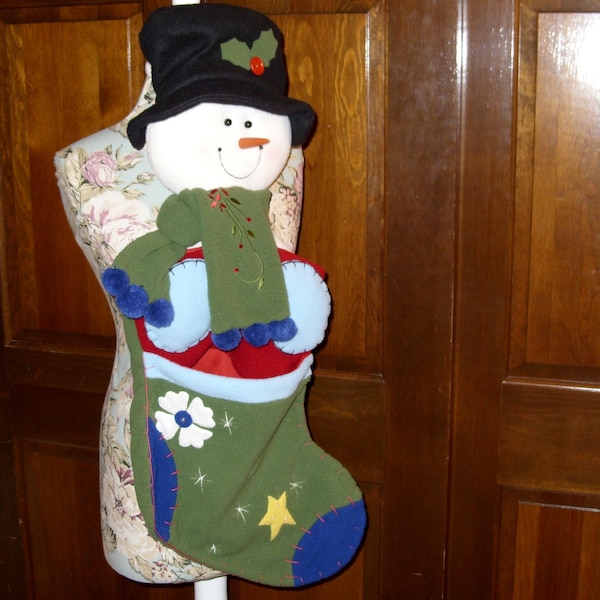 Fleece Snowman - Etsy