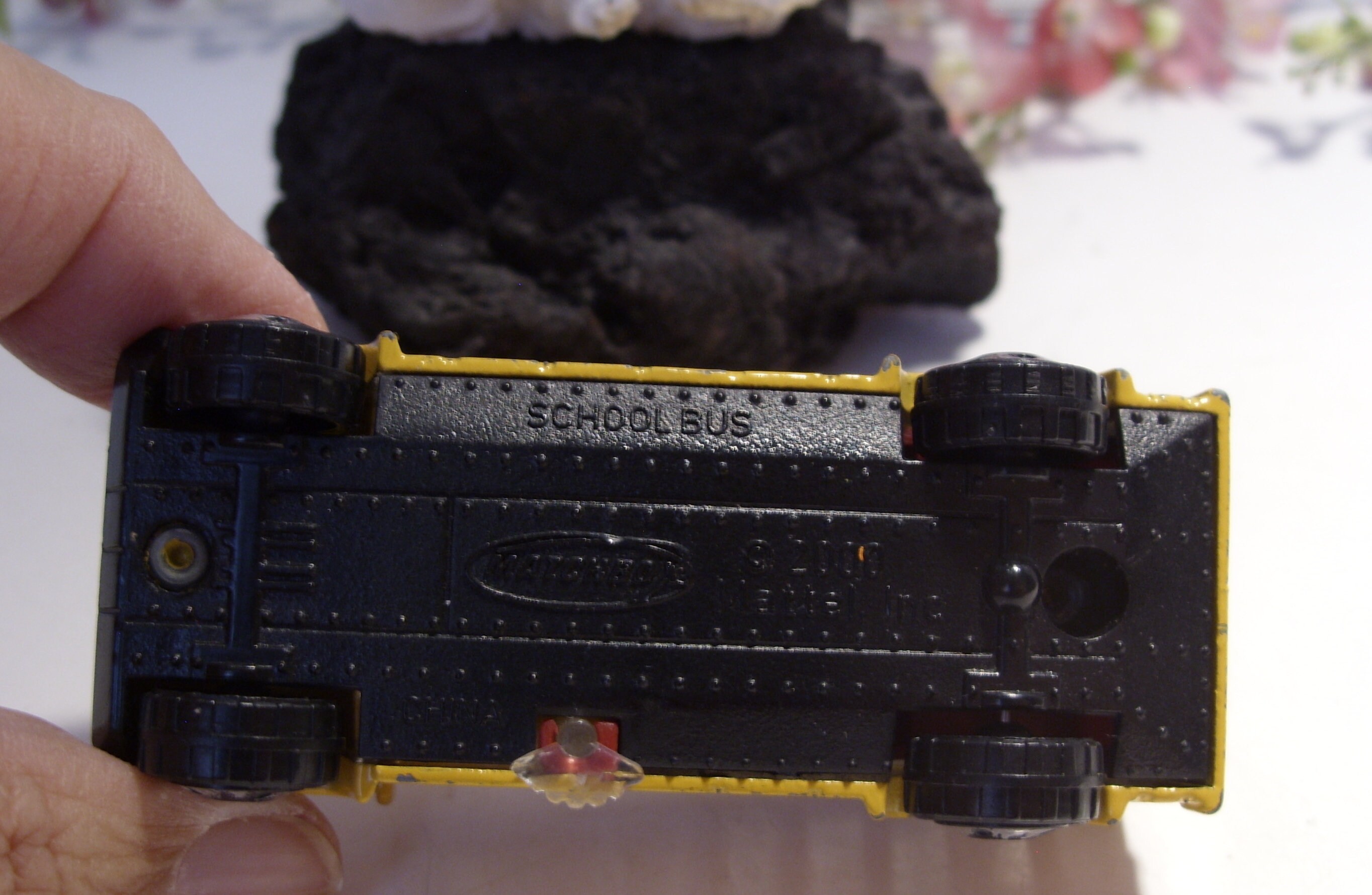 Matchbox Yellow School Bus Burton Hills Elementary With - Etsy