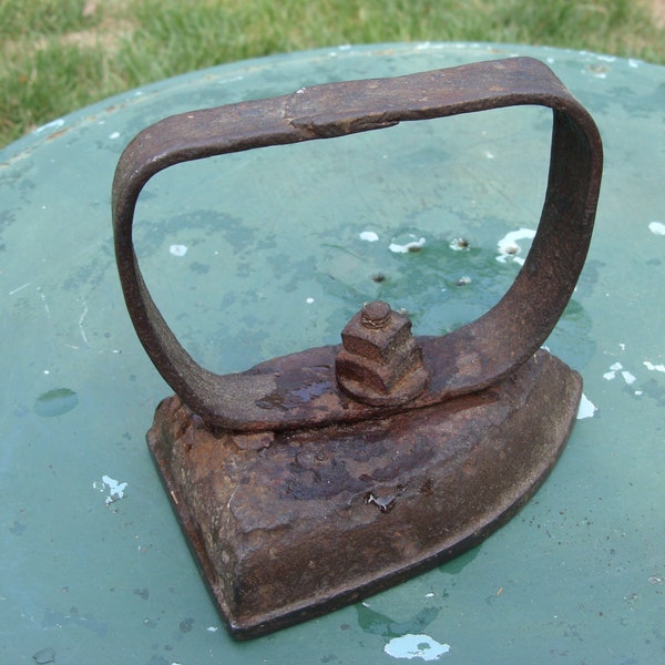 Antique Sad Iron - Etsy
