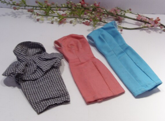 Barbie Doll Vintage Clone Clothing Group of Three Dresses - Etsy