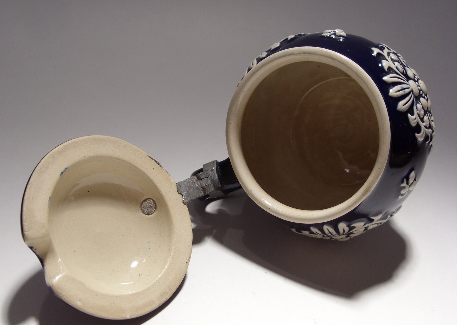 Hohr German Pottery Mustard Condiment Pot Reinhold Merkelbach | Etsy