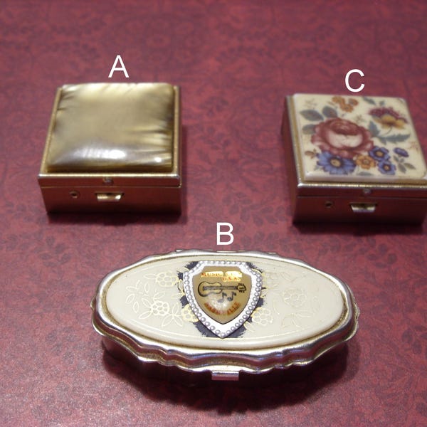 Decorative Pill Box - Etsy