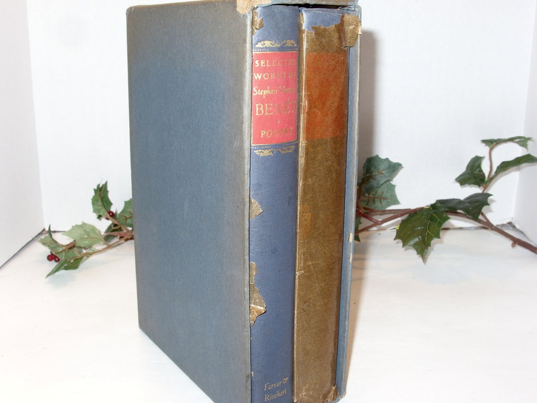 Stephen Vincent Benet: Selected Works, Vintage Two-volume Set (circa ...