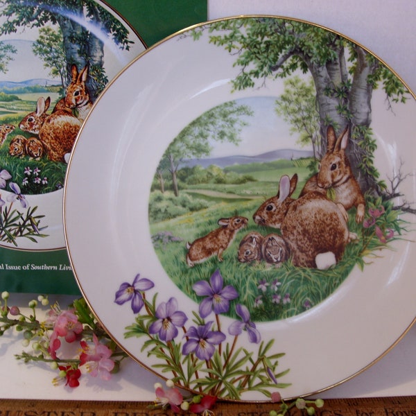 Rabbit Plate - Etsy