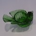 Degenhart Green Glass Bird Salt Dip Salt Cellar Bird With - Etsy