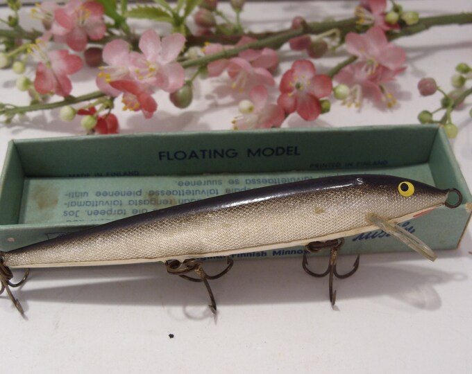 Original Rapala Wobbler "the Original Finnish Minnow" Vintage Fishing ...