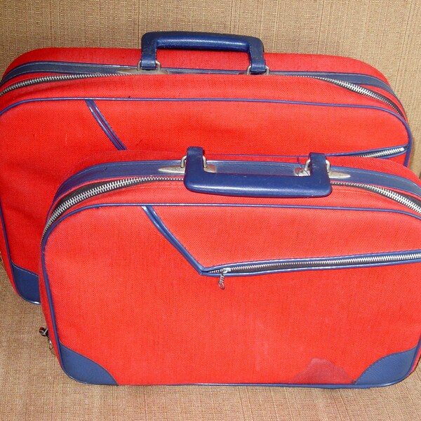 Nesting Suitcases - Etsy