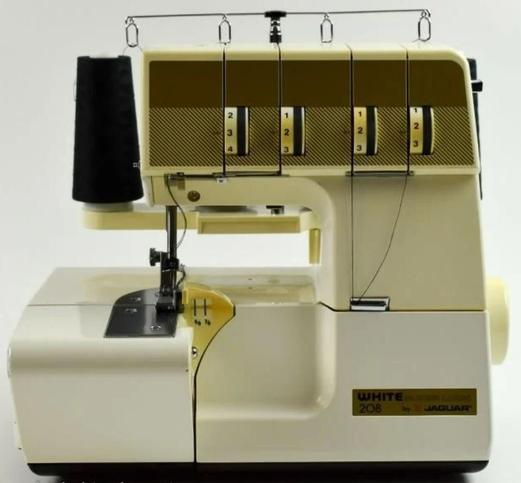 White Serger Machines