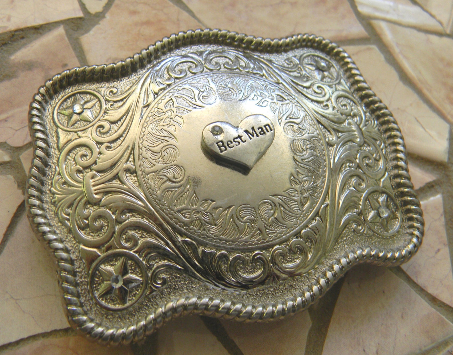Best Man Belt Buckle, Best Man Gift, Western Wedding Gift, Country ...