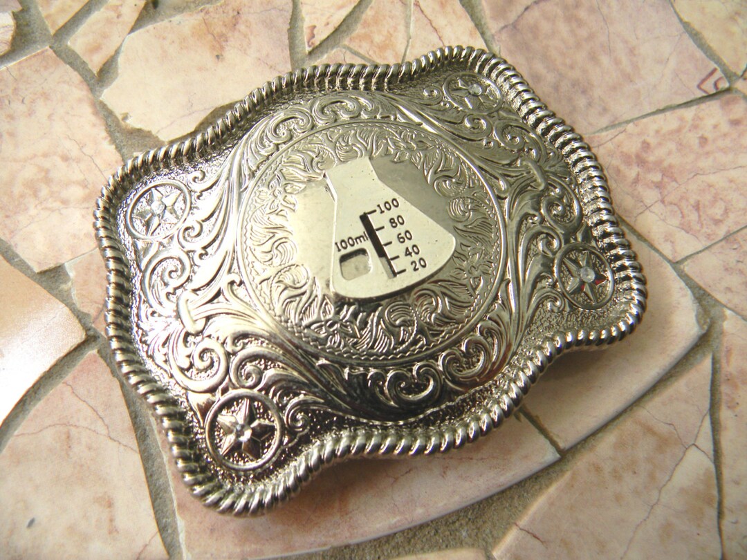 Science Flask Beaker Belt Buckle, Medical Laboratory, Chemistry Teacher ...